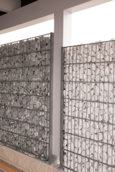 Gittermatten für Gabionenwand - Gittermatte: 6/5/6 mm, Höhe: 183 cm ...